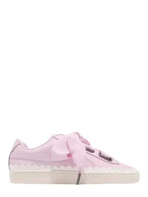 PUMA Basket Heart Scallop Sneakers - Pink