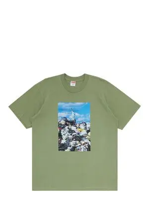 Supreme Trash Tee 'light Olive' Green