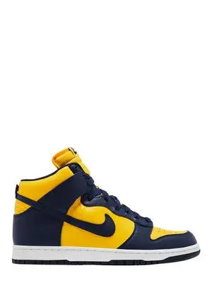 Nike Dunk High Qs 'michigan' 2016 - Blue