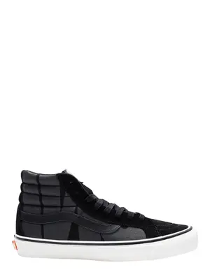 VANS Undefeated X Og Sk8-hi Lx 'logo Pack' High-top Sneakers - Black