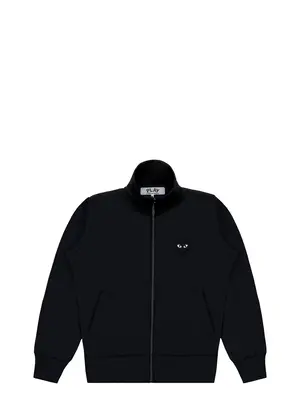 Play Comme Des Garcon Sweatshirt Big Heart - Black