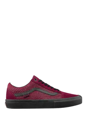 VANS Breana Geering Skate Old Skool Sneakers - Red