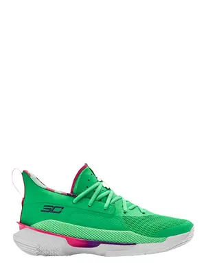 Under Armour Curry 7 Vapor Sneakers - Green
