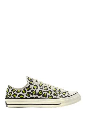 CONVERSE Chuck 70 Low Archive Print Leopard - White