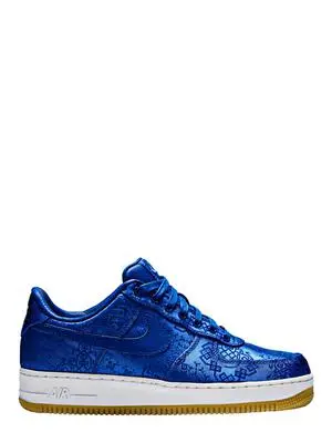 NIKE Nike CLOT X Air Force 1 PRM 'Royal Silk' Sneakers