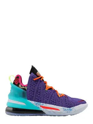 Nike Lebron 18 'best Of -18' Sneakers - Purple