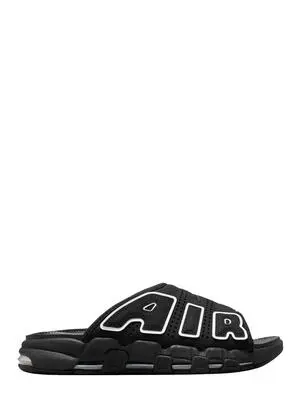 Nike Air More Uptempo Slides - Black