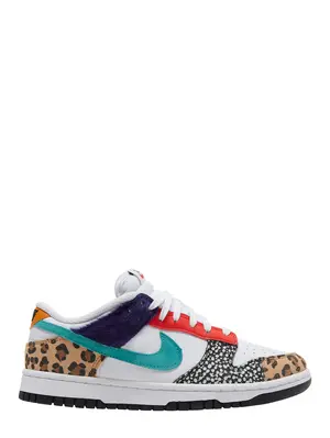 Nike Dunk Low Se 'safari Mix' Sneakers - White