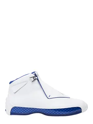 JORDAN 18 Retro Sport Royal Sneakers - White