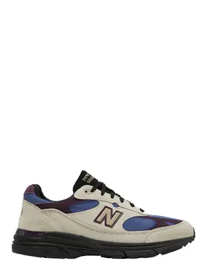NEW BALANCE Aimé Leon Dore X New Balance 993 Made In USA Sneakers Cream