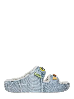 CROCS Sza X Classic Cozzzy Sandal - Blue