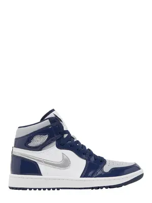 JORDAN 1 High Golf Sneakers - Blue