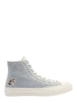 CONVERSE Looney Tunes X Chuck 70 High '80th Anniversary Faux Fur - Grey