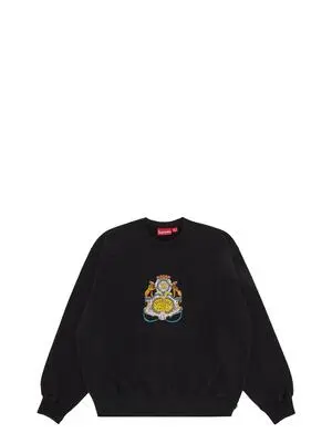 Supreme Crest Crewneck - Black