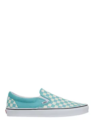 VANS Classic Checkerboard Slip-On Sneakers Blue