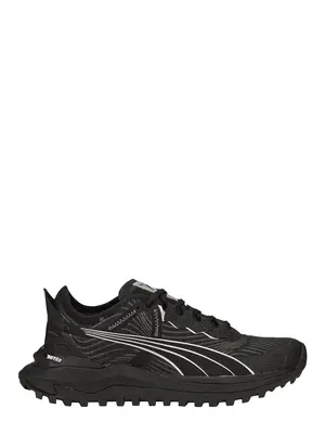 PUMA Voyage Nitro 2 Metallic Silver Sneakers - Black