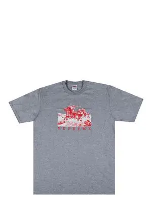 Supreme Riders Tee 'heather Grey' Grey