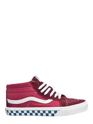 VANS Sk8-mid Reissue Checker Sidewall Sneakers - Pink