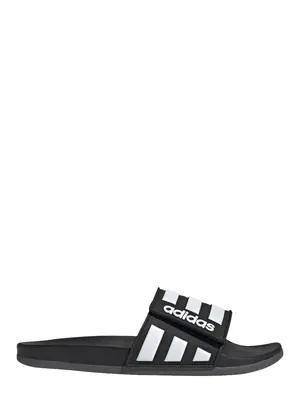 Adidas Adilette Comfort Adjustable Slides - Black