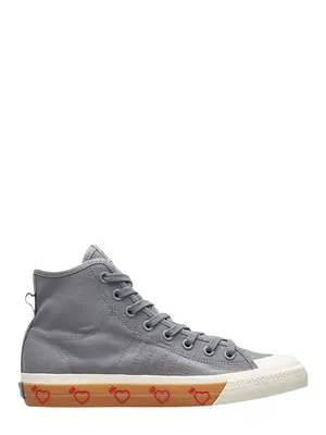 Adidas X Human Made Nizza High Sneakers - Grey