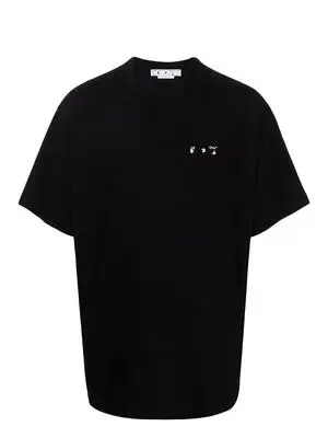 OFF-WHITE Caravag Paint Slim Short-sleeve Tee 'black'