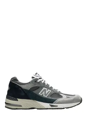 NEW BALANCE 991 Made In England 'nu Block' Sneakers - Grey