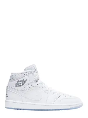 JORDAN 1 Mid 'unité Totale' Sneakers - White