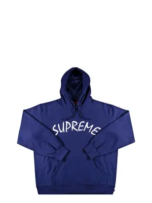 Supreme Ftp Arc Hooded Sweatshirt - Blue
