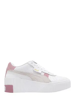 PUMA Cali Wedge Mix Sneakers - White