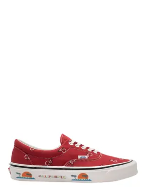 VANS Og Era Lx Paisley Sneakers - Red