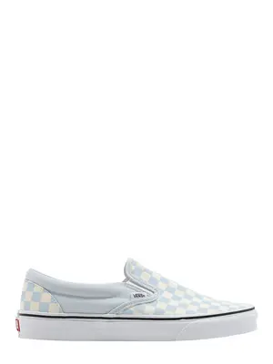 VANS Classic Checkerboard Slip-on Sneakers - Blue