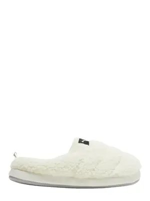 PUMA Scuff Sherpa Slippers - White