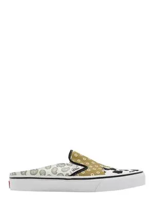 VANS Classic Slip-on Mule In Pattern Mix - Multicolor