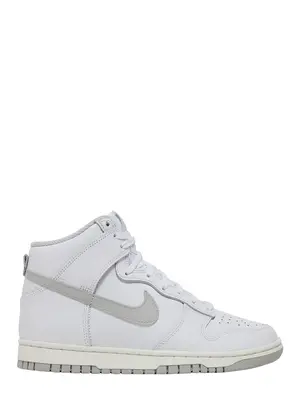 Nike Dunk High Top Sneakers - White