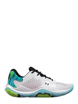 Under Armour Anatomix Spawn 4 Printed Sneakers - White