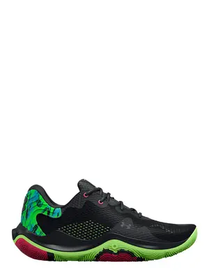 Under Armour Spawn 4 Printed Sneakers - Black
