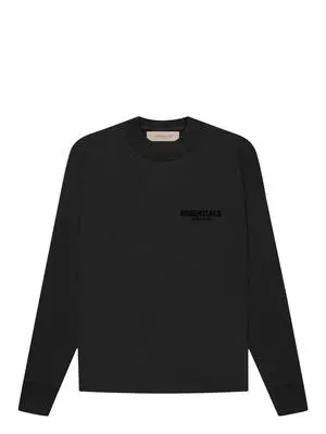 Fear Of God Long-sleeve Tee 'stretch Limo - Black