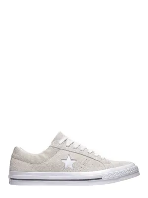CONVERSE One Star Low Vintage Suede Sneakers - White