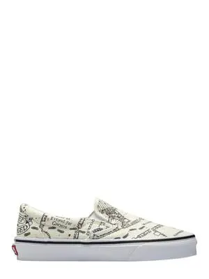VANS Harry Potter X Classic Slip-on 'marauder's Map - White