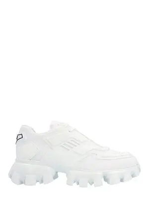 Prada Cloudbust Thunder Knit Sneakers - White