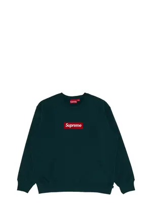 Supreme Box Logo Crewneck - Green