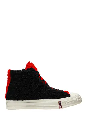 CONVERSE X Kith X Disney Chuck 70 'fleece Mickey Mouse' High-top Sneakers - Black