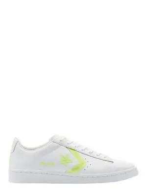 CONVERSE Pro Leather Low Hi-vis Sneakers - White