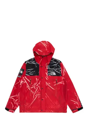 Supreme X The North Face Printed Taped Seam Shell Jacket - Red