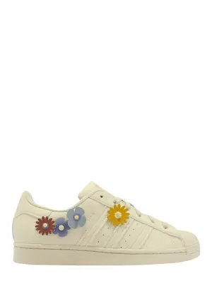 Adidas Superstar Floral Sneakers - Cream