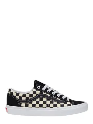 VANS Style 36 Checkerboard Sneakers - Black