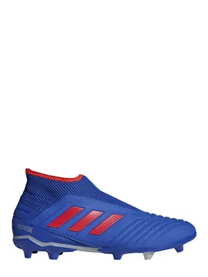 Adidas Predator 19.3 Laceless Fg Soccer Cleats - Blue