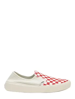 VANS Comfycush One Checkerboard Racing - Red