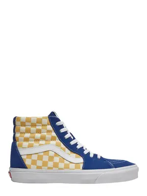 VANS Sk8-hi Bmx Checkerboard Sneakers - Yellow