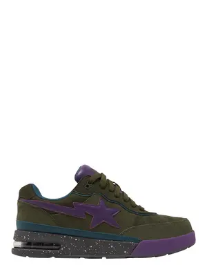 A BATHING APE Roadsta #2 'skunk' Sneakers - Green